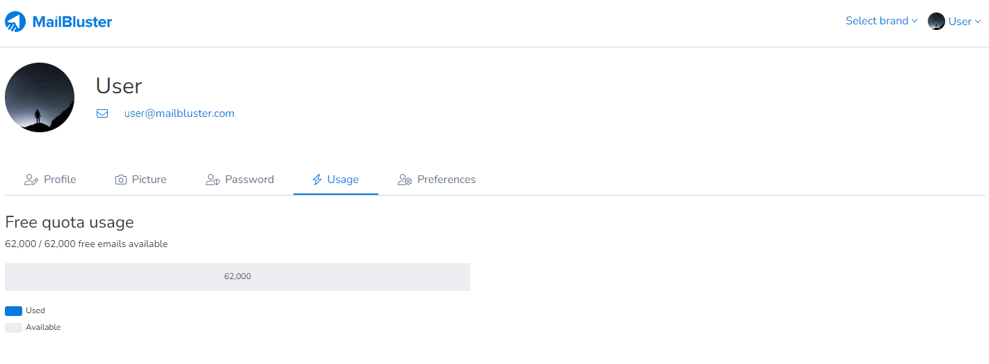 Billing - Help - MailBluster